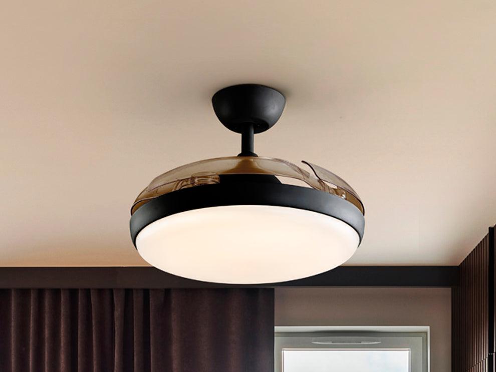 Venturi Black Fan, designed by Schuller for Granada Maison