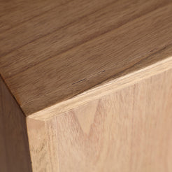 Nyry Sideboard en Color Natural, de Estilo Nórdico Fabricado en Madera ...