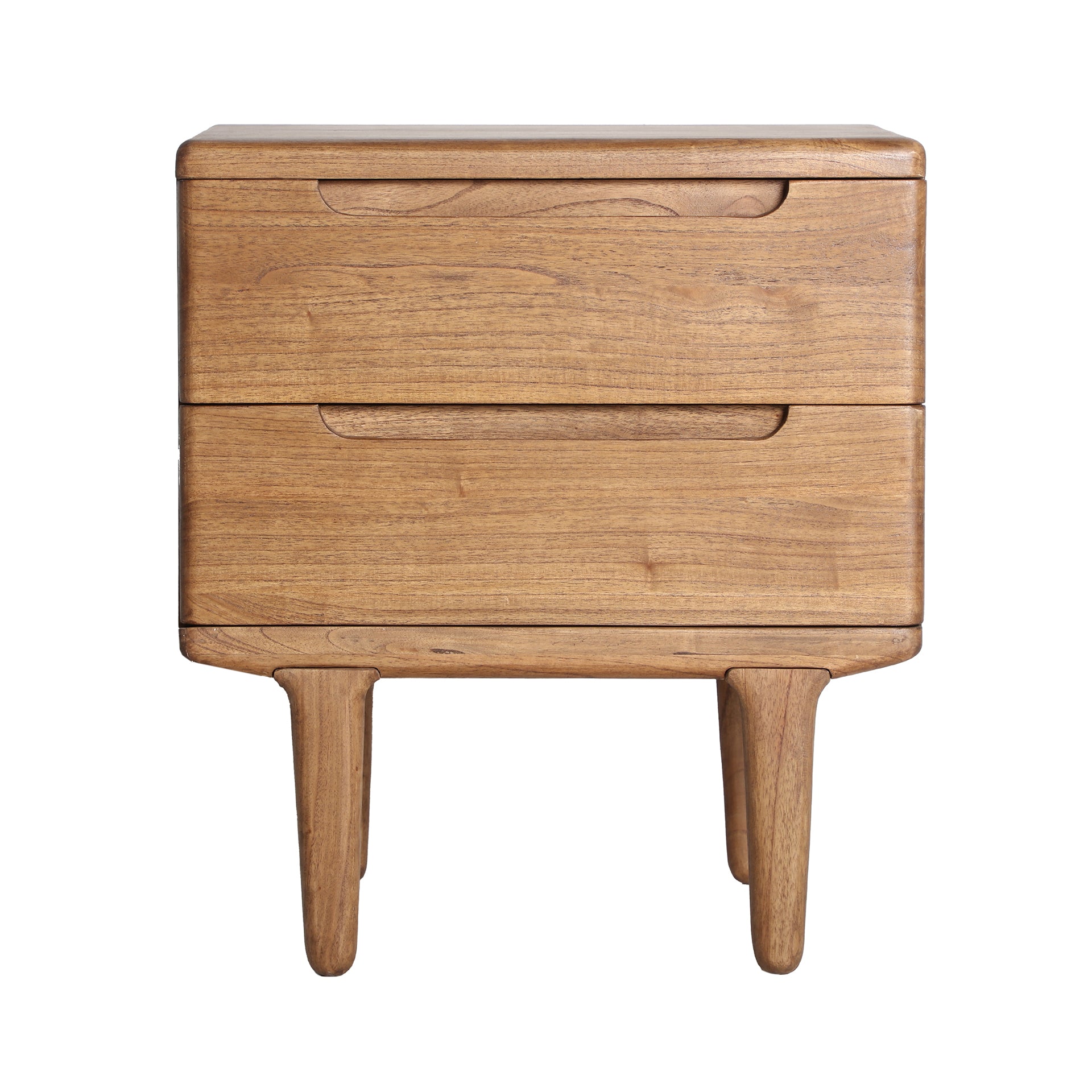 Mesita De Noche Slough en Color Marrón, de Estilo Nórdico Fabricado en ...