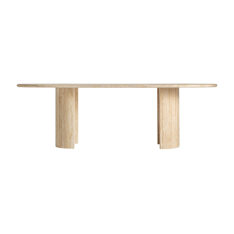 Thiennes Dining Table - Light Brown 240cm x 100cm x 75cm designed by ...