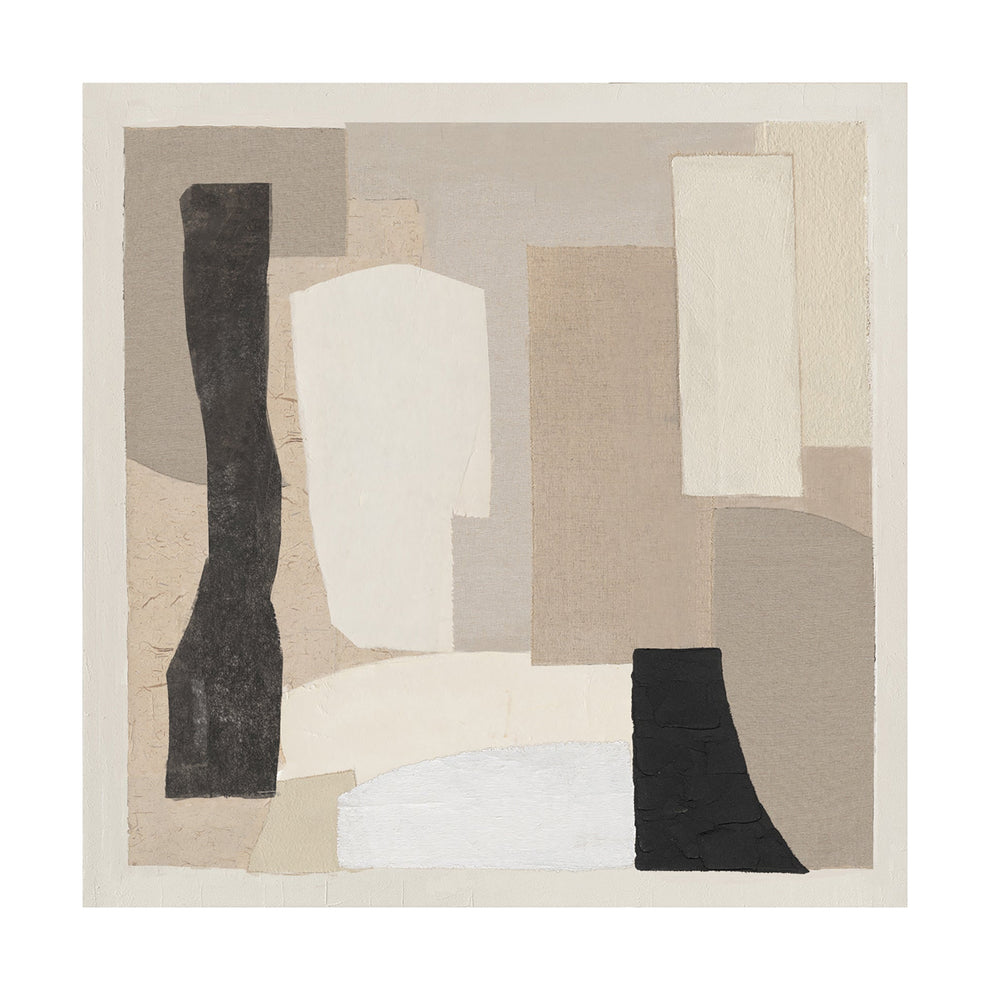 Dabir Wall Art in Light Shades Colour, Contemporary style, made of Pine ...