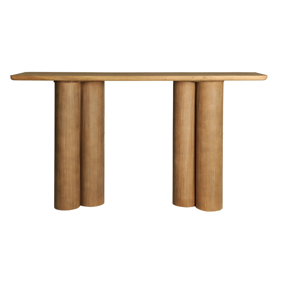 Hoek Console Table in Brown Colour - 150cm x 40cm x 81cm designed by ...