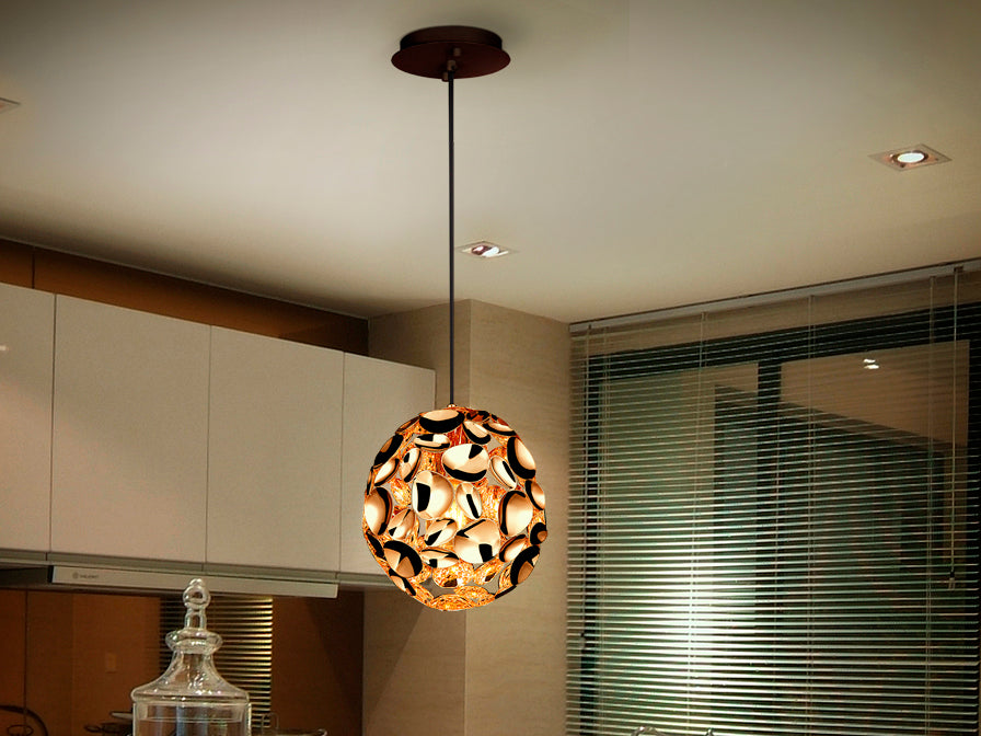 Narisa Lamp 1L.Ø18,Rose Gold, designed by Schuller for Granada Maison