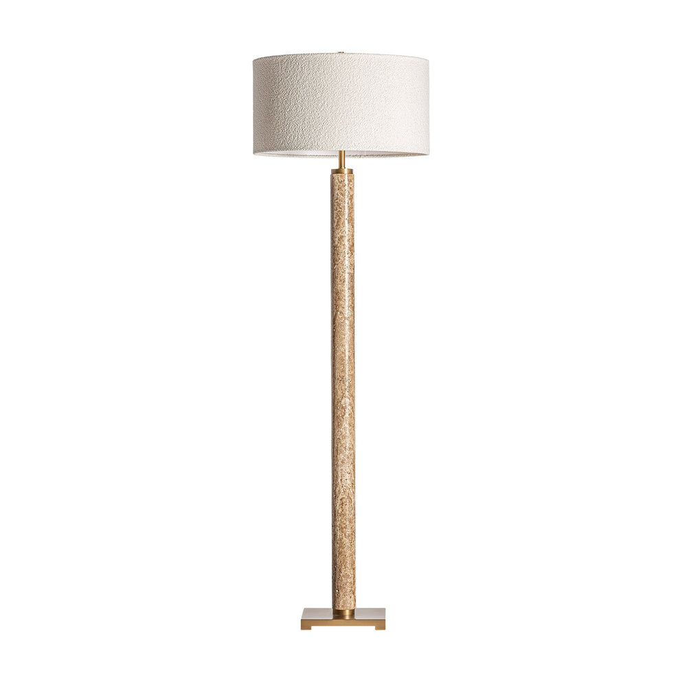 Floor Lamp in Beige Colour, Art Deco style, made of Iron - 50cm x 50cm ...